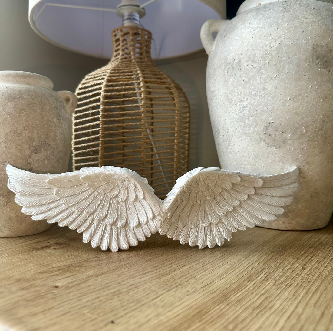 Sparkling Angel Wing Decor – Design Homeware